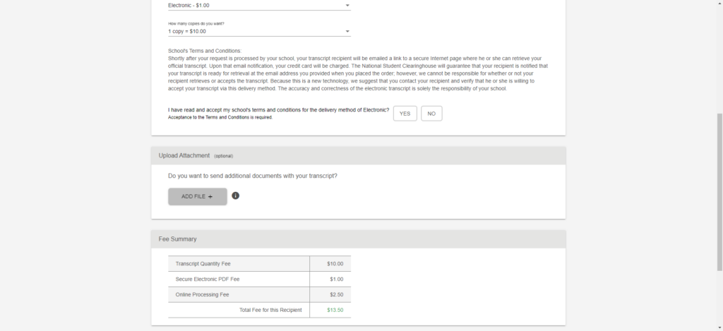 eTranscript – Stanton University